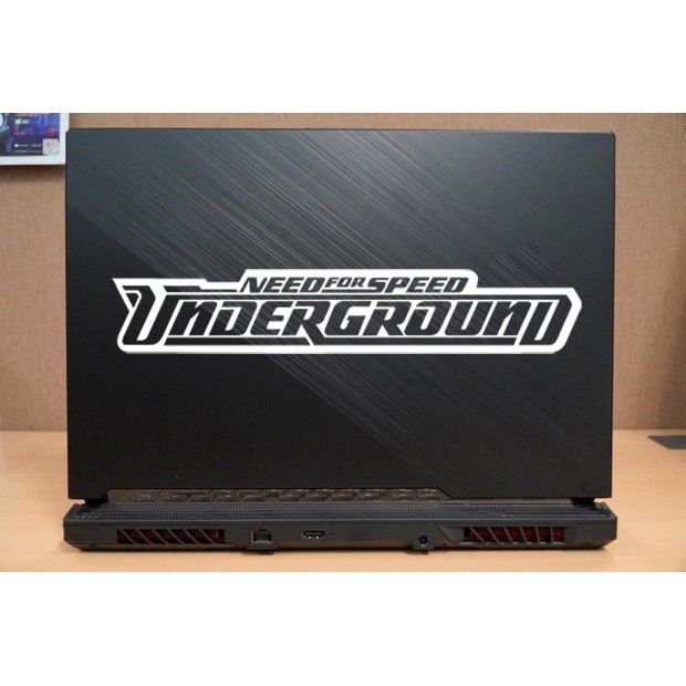 Jual stiker laptop need for speed underground custom cutting stiker ...