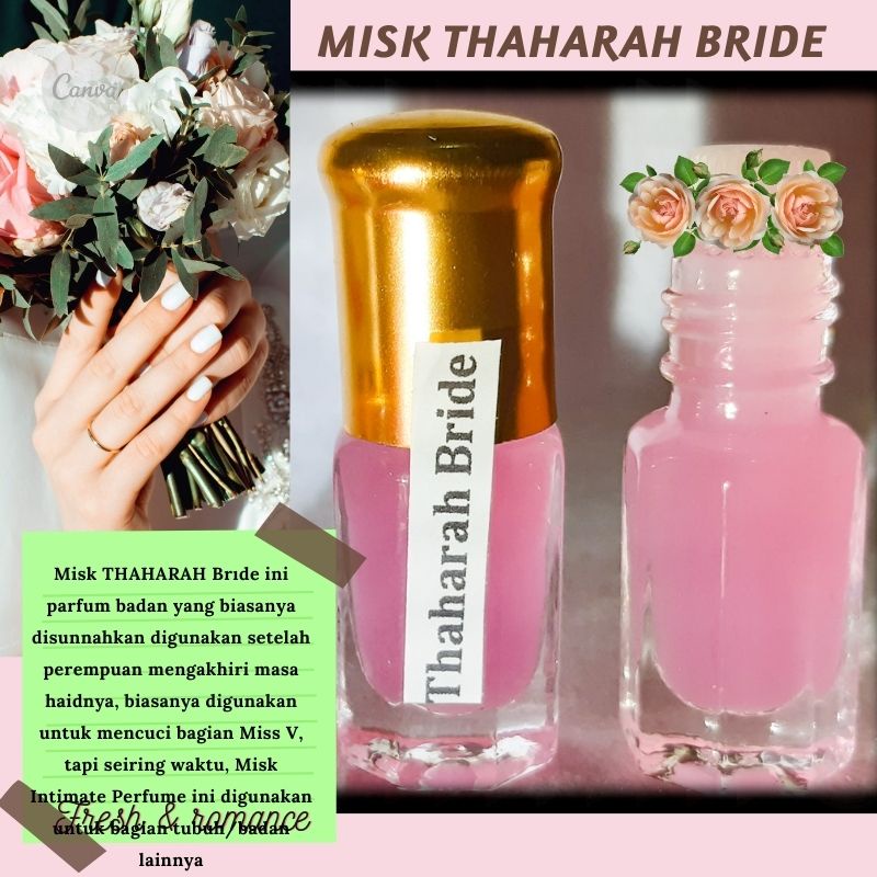 Jual MISK PENGANTIN MISK WARDAH PARFUM NON ALKOHOL SAUDI MISK THAHARAH ...