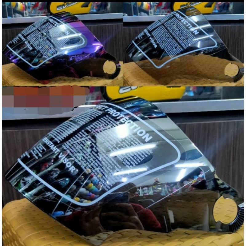 Jual VISIOR KACA HELM KYT 2VISION(MEREK CLEAR) | Shopee Indonesia