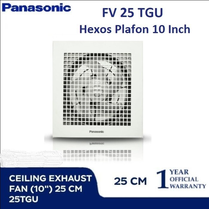 Jual PANASONIC FV25TGU 10" EXHAUST CEILING FAN 10 INCH PLAFON FV 25TGU ...
