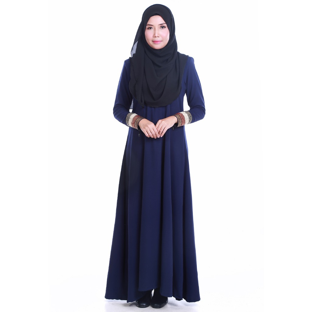 Jual FAROSA ALESHA GAMIS (BIRU TUA) | Shopee Indonesia