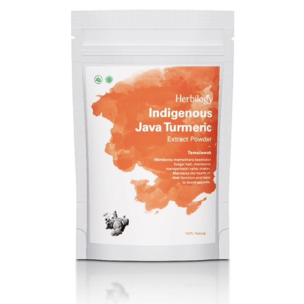 Jual Herbilogy Java Turmeric (Temulawak) Extract Powder 100g | Shopee Indonesia