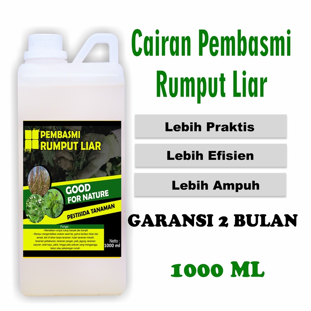 Jual CAIRAN PEMBASMI RUMPUT LIAR/GULMA - PESTISIDA TANAMAN - 1 LITER ...