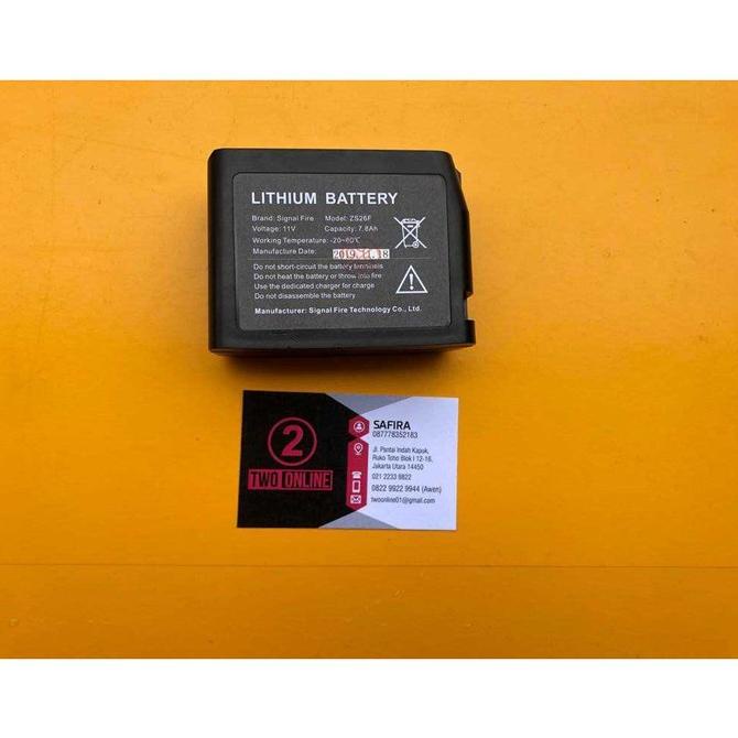 Jual Battery Fusion Splicer Ai-8 / Ai-9 / Baterai Signal Fire Ai-9 / Ai ...