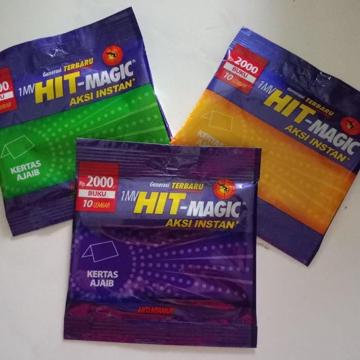 Jual Obat Nyamuk Bakar HIT-MAGIC/Kertas Anti Nyamuk HIT | Shopee Indonesia