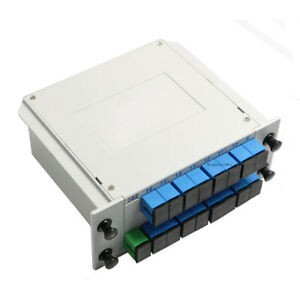 Jual PLC BOX 1x16 Passive Splitter Cassette FO Fiber Optik SC UPC ...