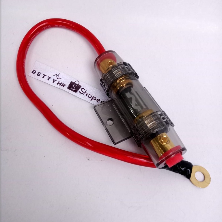 Jual Sekring Audio Mobil 60A +kabel dan Sekun Ring Kabel | Shopee Indonesia