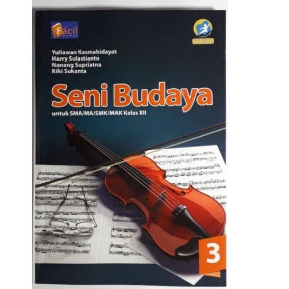 Jual Buku Pelajaran Seni Budaya SMA/MA/SMK/MAK Kelas XII Facil | Shopee Indonesia