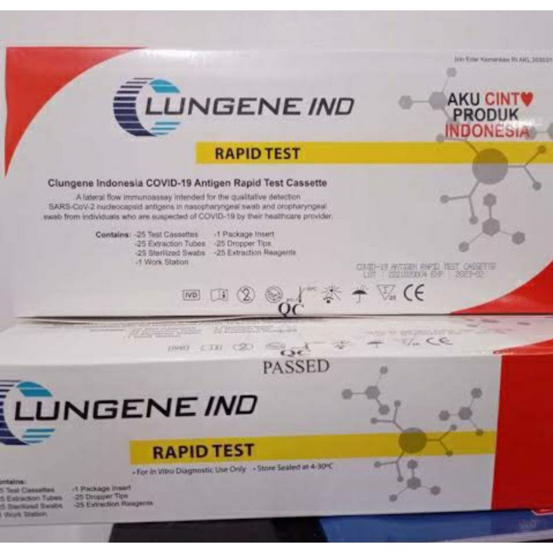 Jual Alat Test R a p i d A n t i g e n Hidung ORIGINAL | Shopee Indonesia