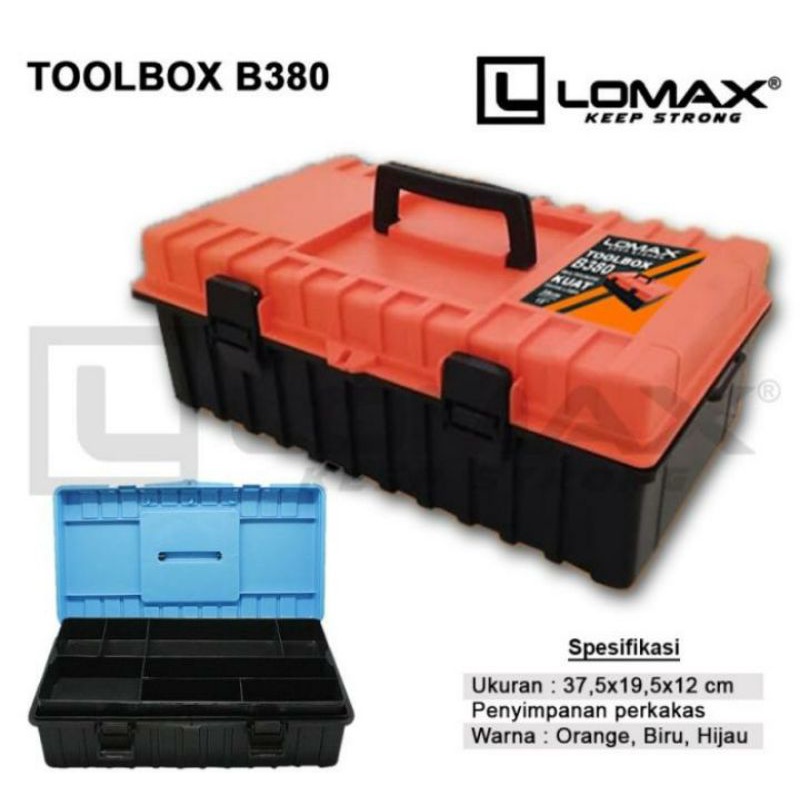 Jual Toolbox tool box kotak perkakas kotak penyimpanan multifungsi ...