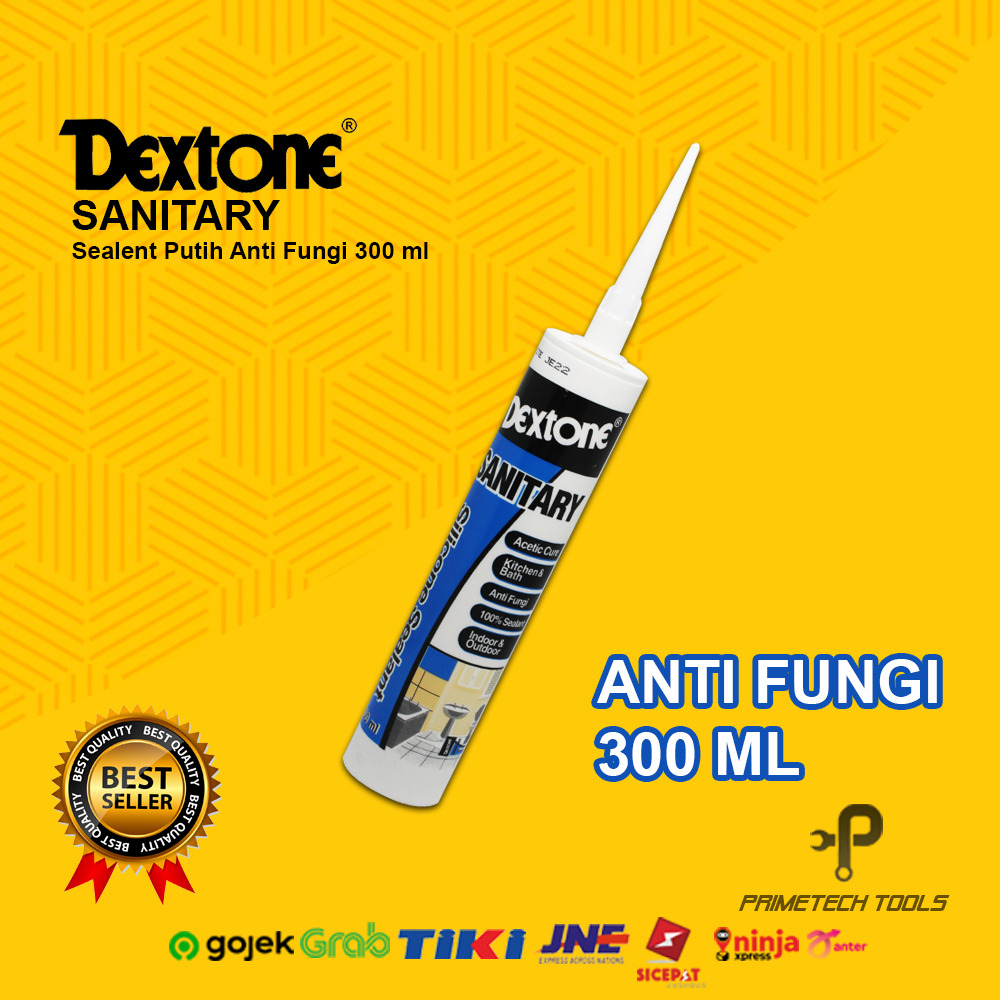 Jual DEXTONE SEALENT PUTIH ANTI JAMUR FUNGI 300 ML SANITARY - WHITE ...