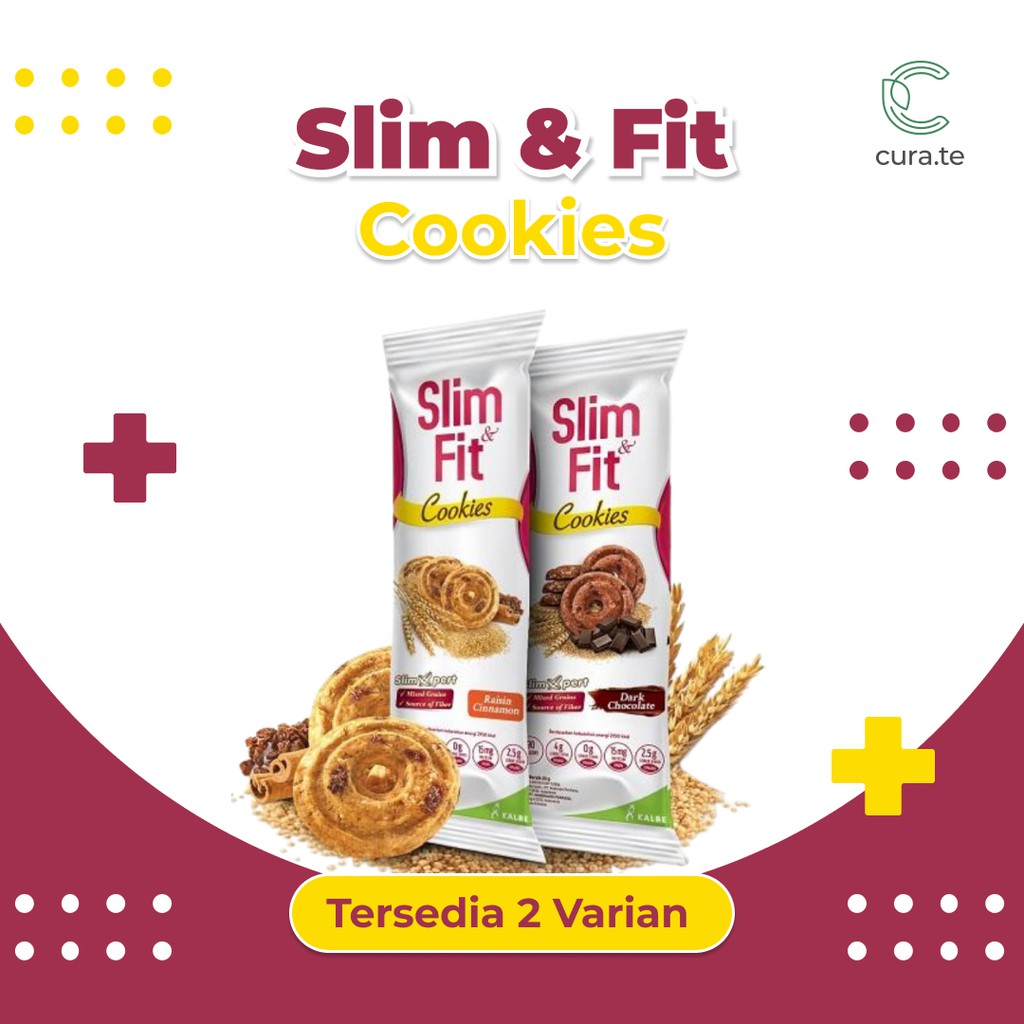 Jual SLIM & FIT COOKIES DIET SEHAT | SNACK CEMILAN RENDAH KALORI QUINOA ...