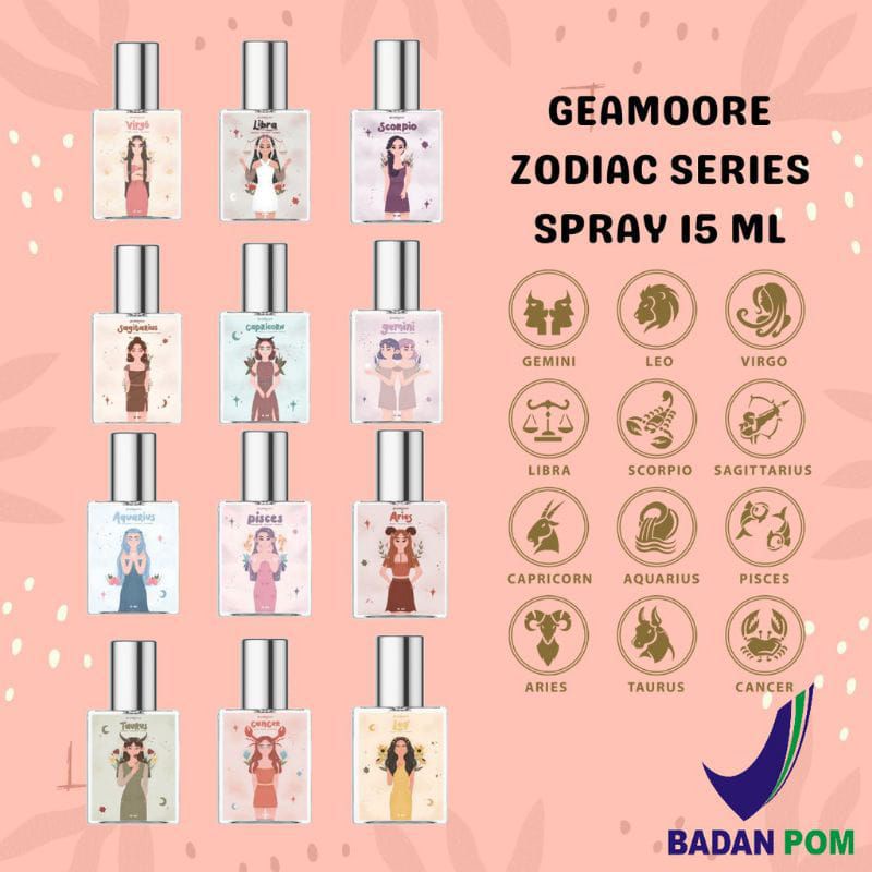 Jual Geamore Parfum zodiac Series | Shopee Indonesia