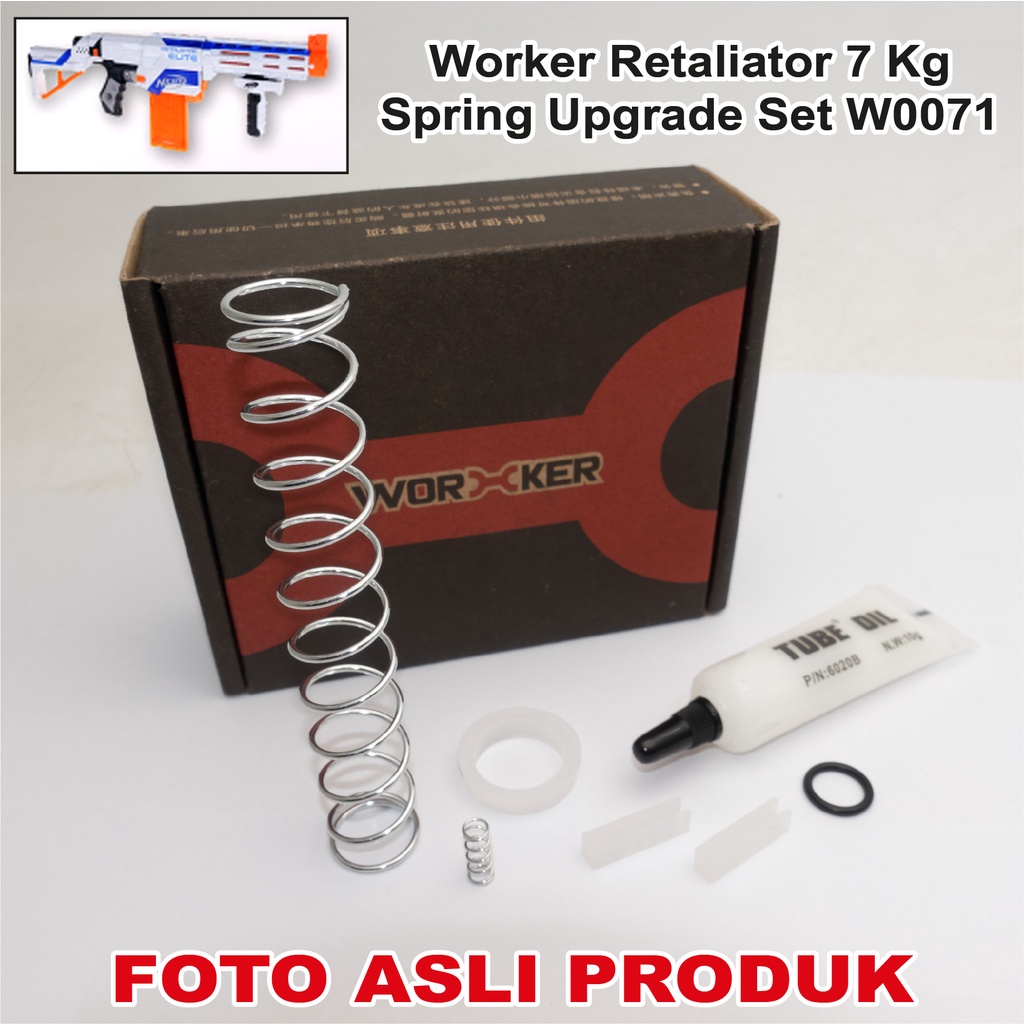 Jual Worker Mod Nerf N Strike Retaliator 7 Kg Upgrade Spring Set W0071 ...
