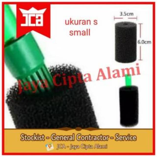 Jual inlet busa filter S small kecil sponge spon saringan aquarium ...