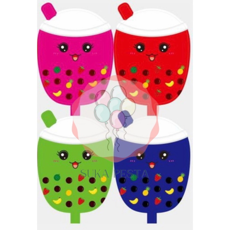 Jual BALON GAS BOBA / BALON BUBBLE TEA / BALON KARAKTER BOBA | Shopee ...