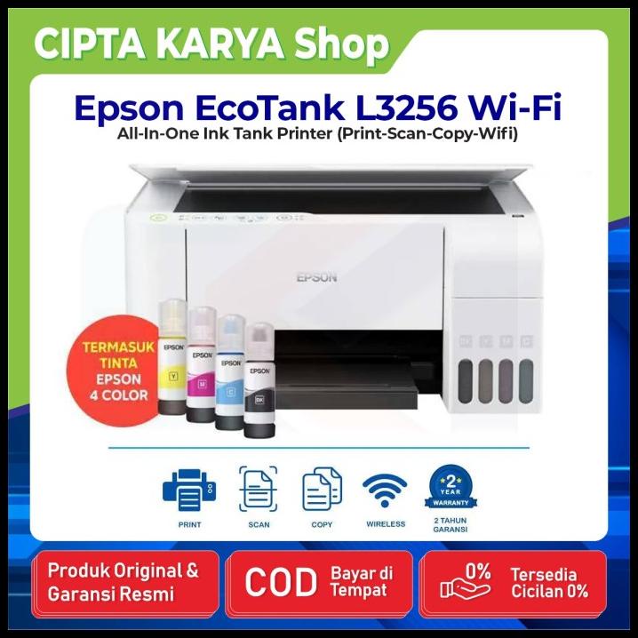 Jual Epson Ecotank L3256 Wifi All-In-One Ink Tank Printer (Print-Scan ...