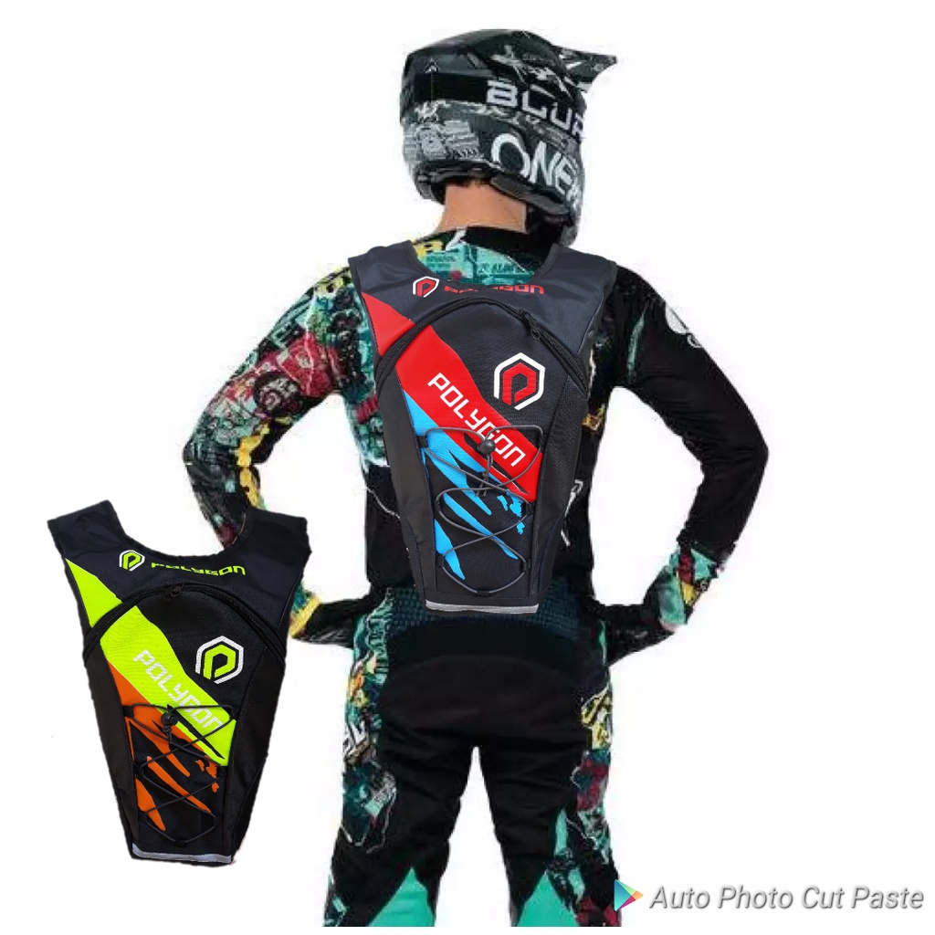 Jual Tas Punggung gendong Tas Hydropack sepeda Polygon | Shopee Indonesia