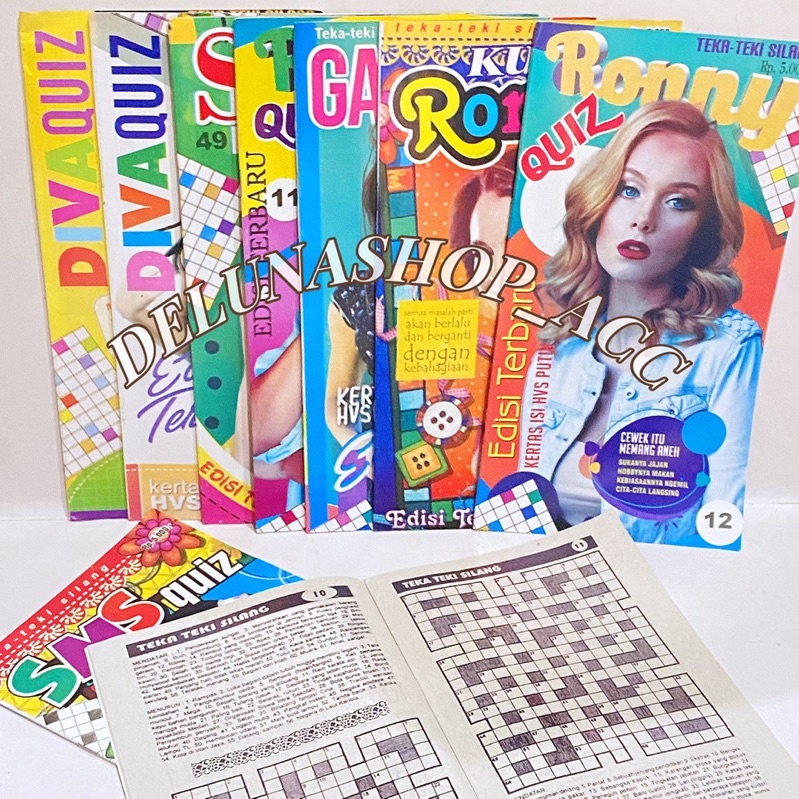 Jual delunashop TTS Huruf dan Angka TTS KUIS Huruf dan angka Kuis jadul ...