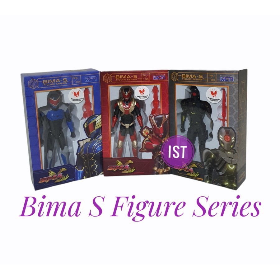 Jual Robot Figure BIMA S 1 set 3 pcs | Shopee Indonesia