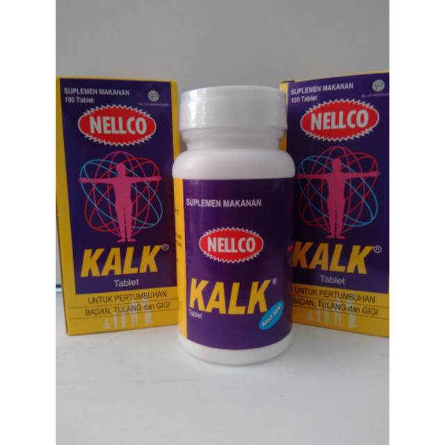 Jual Nellco Kalk 100 tablet | Shopee Indonesia