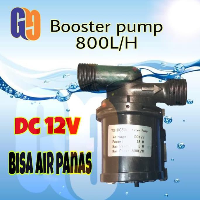 Jual pompa air booster dc pompa dorong air panas 800L/H | Shopee Indonesia