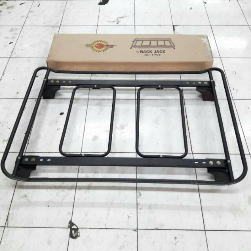 Jual rack bagasi atas mobil pipa hitam universal | Shopee Indonesia