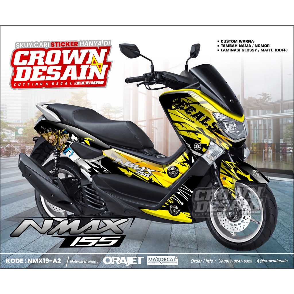 Jual DECAL STIKER YAMAHA NMAX - Decal Sticker Yamaha Nmax Fullbody ...