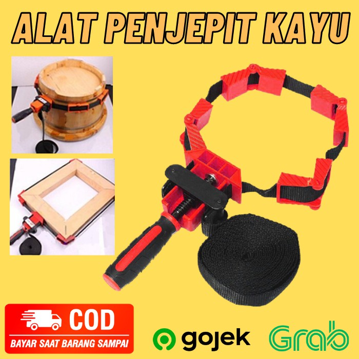 Jual Alat Penjepit Bingkai Kayu Klem Clamp Strap Kerajinan Kayu ...