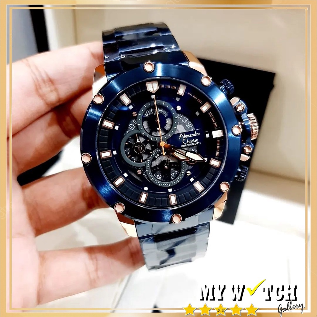 Jual Alexandre Christie / Alexander AC 6564 MC Jam Tangan Pria ...