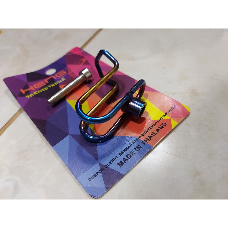 Jual gantungan barang atau gantungan motor twotone universal all motor ...