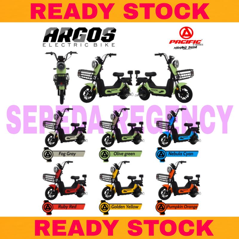 Jual Sepeda Listrik PACIFIC ARGOS Electric E Bike 500 Watt | Shopee ...