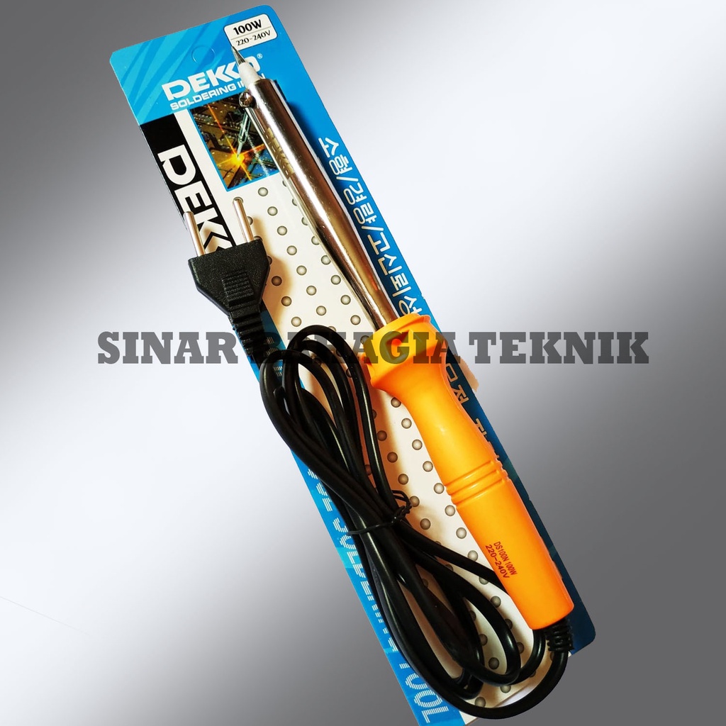 Jual DEKKO SOLDER 100W DS100N KOREA - DEKO ALAT SOLDER ORIGINAL 100 W ...