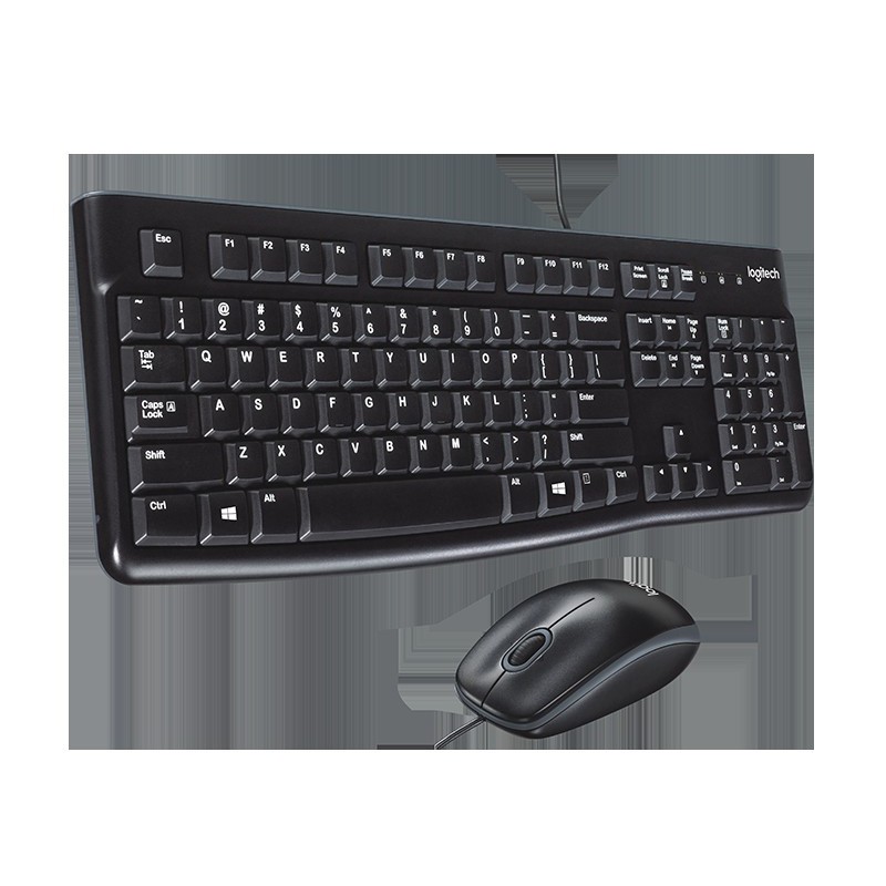 Jual Keyboard Mouse Kabel Logitec Mk120 Shopee Indonesia