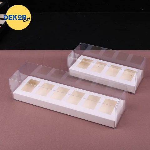 Jual BOX PACKAGING MACARON box macaron box kue box cookies box coklat ...