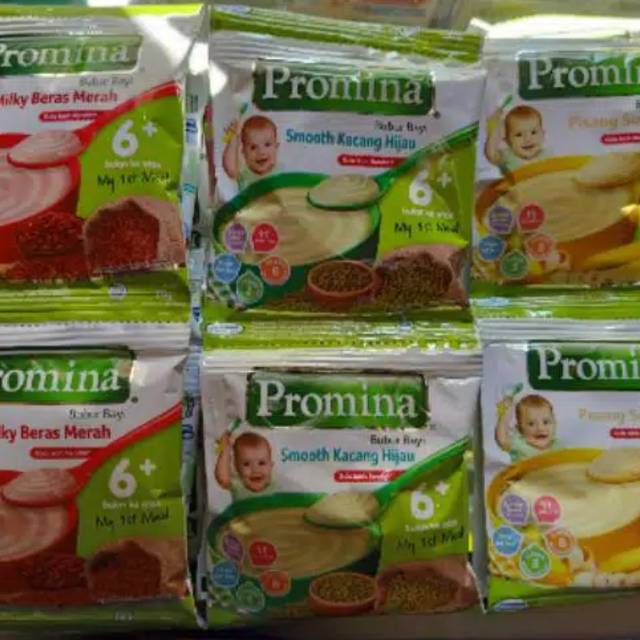 Jual Promina bubur sachet renceng 20 gr x 8 pcs | Shopee Indonesia