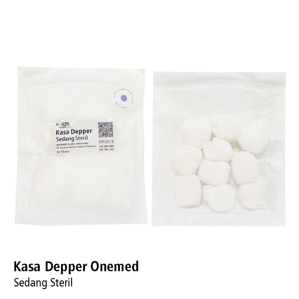 Jual Kasa Depper Sedang steril OneMed | Shopee Indonesia