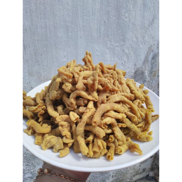 Jual Usus Crispy Kripik Usus Keripik Usus 250gram | Shopee Indonesia