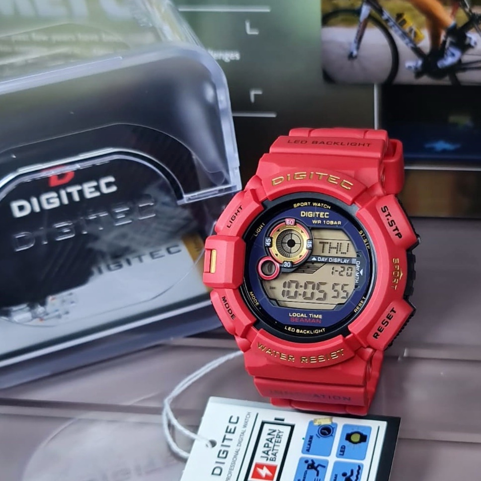 Jual Jam Tangan Pria Digitec 5028 / DG-5028T Original Water Resist ...