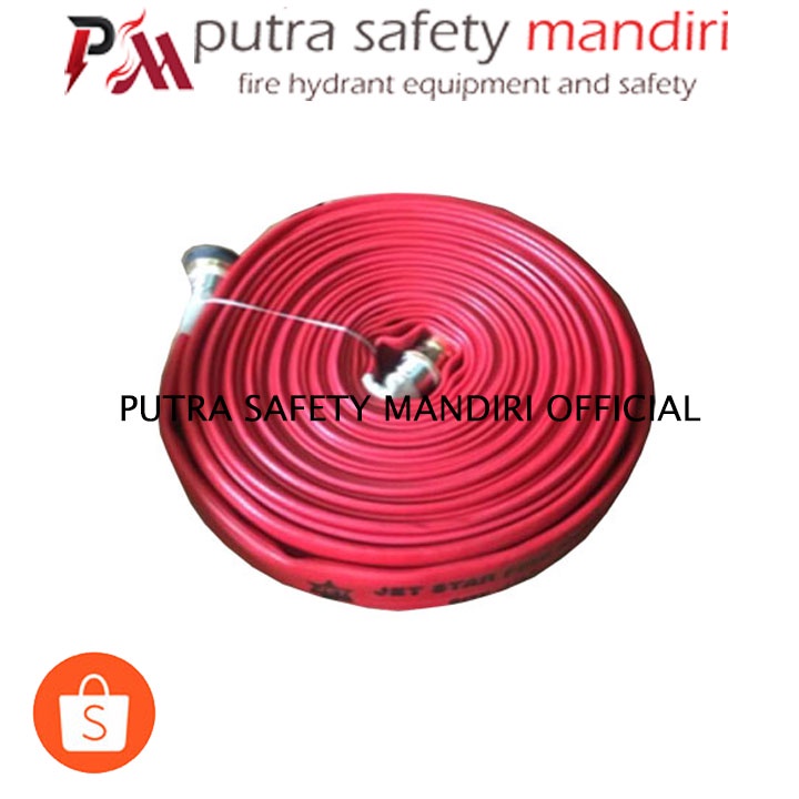 Jual FIRE HOSE RUBBER SELANG PEMADAM KEBAKARAN JETSTAR COUPLING MACHINO | Shopee Indonesia