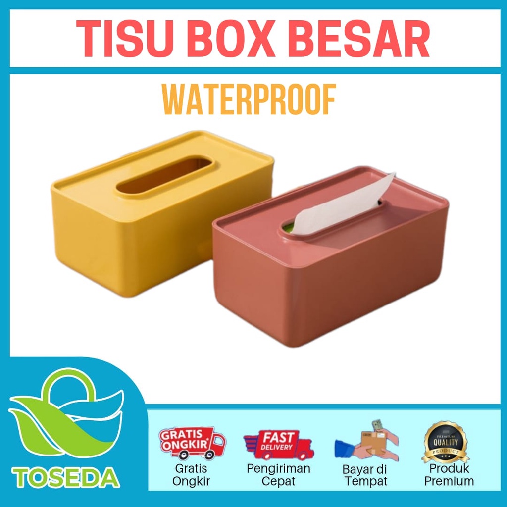 Jual Box Tisu Besar Minimalist Ukuran Jumbo Korean Style Berbagai Warna ...
