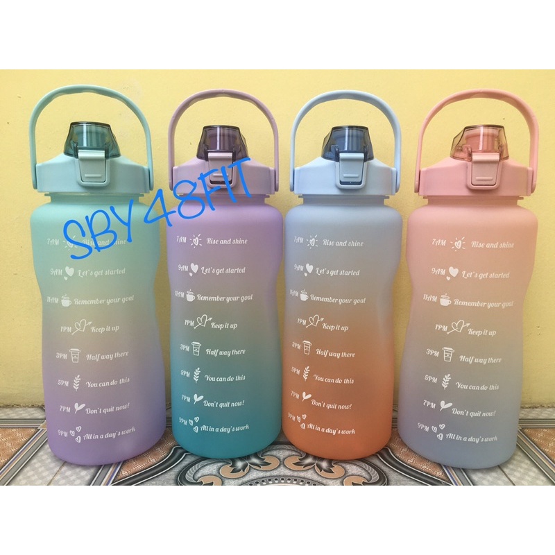 Jual Botol VIRAL 2000ml / Botol SULTAN 2 liter / Botol PELANGI / Botol ...