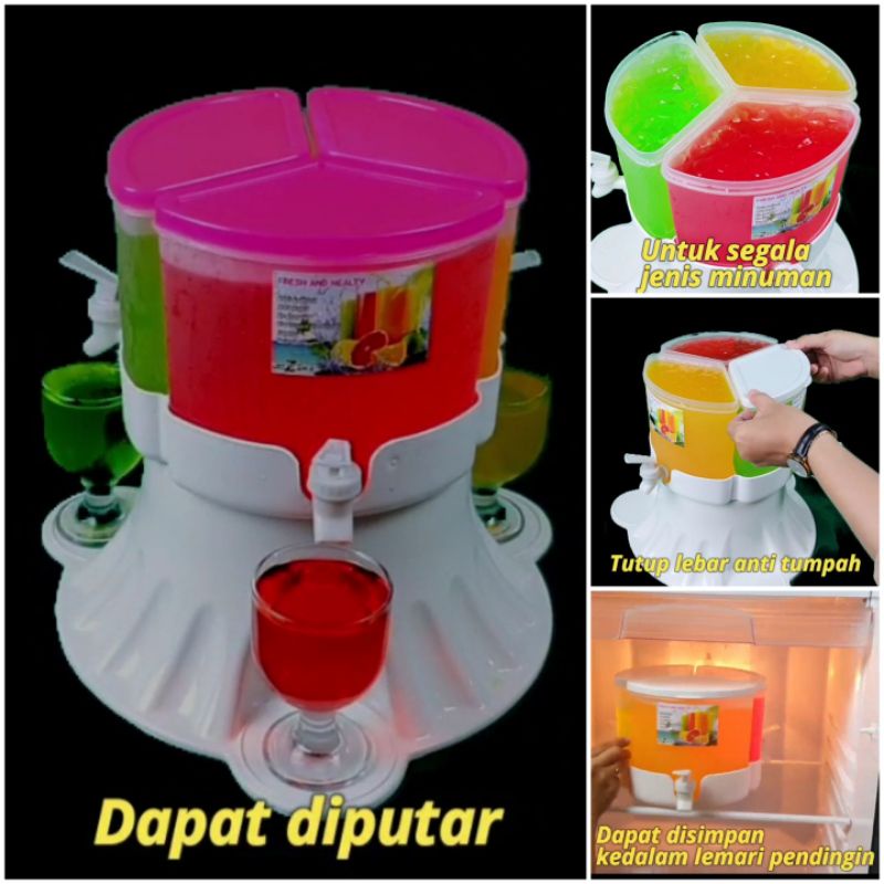 Jual Dispenser air Dispenser putar 360° Water Dispenser 6 Liter ...