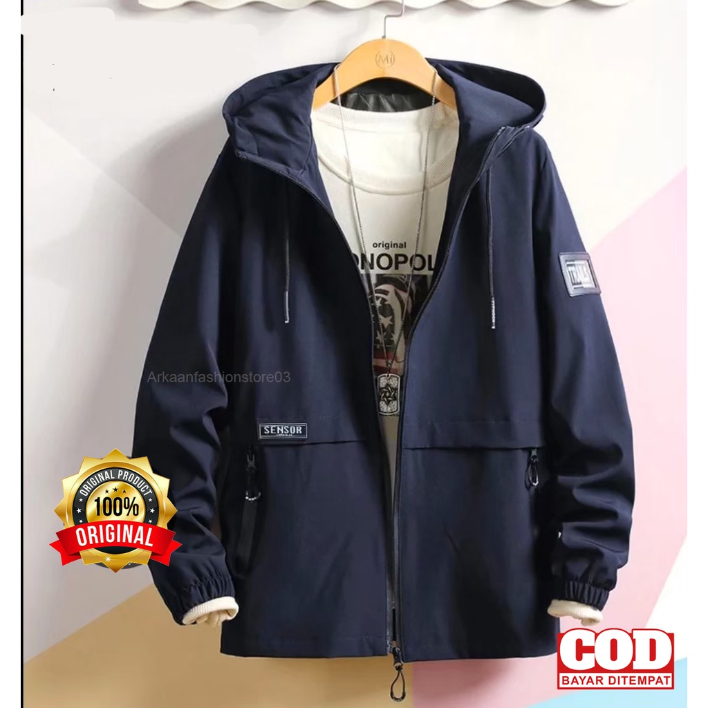 Jual AKN Jaket Pria Anti Air / Jaket Hoodie Outdoor Pria Waterproof ... Jual AKN Jaket Pria Anti Air / Jaket Hoodie Outdoor Pria Waterproof ...
