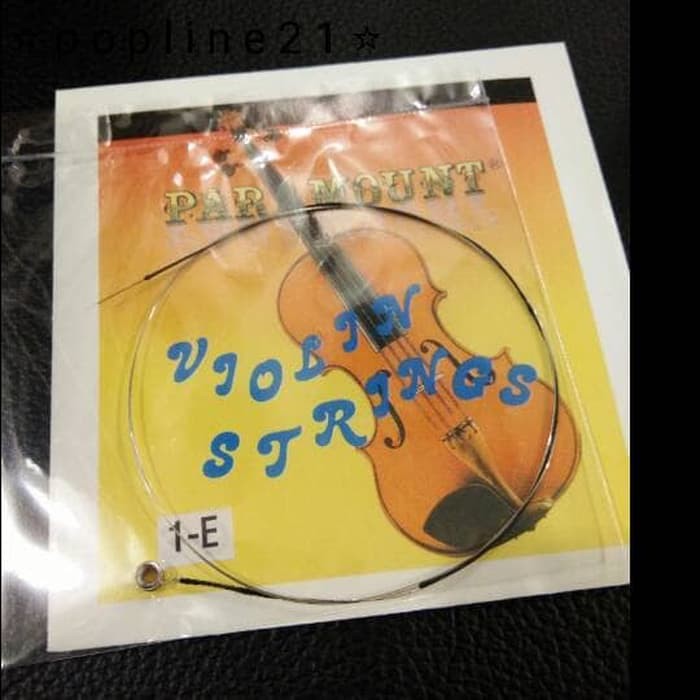 Jual ALAT MUSIK Senar Biola Paramount no. 1 / Senar Biola Eceran E ...