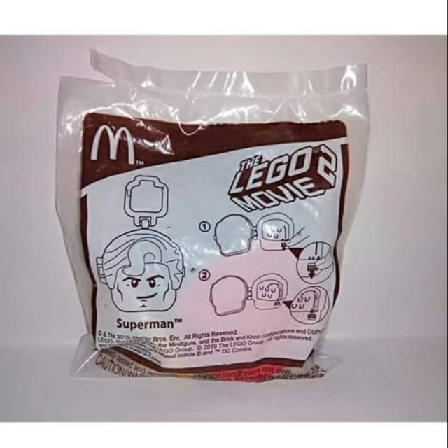 Jual Superman - The Lego Movie 2 - Happy Meal Mc Donald Donalds McD ...