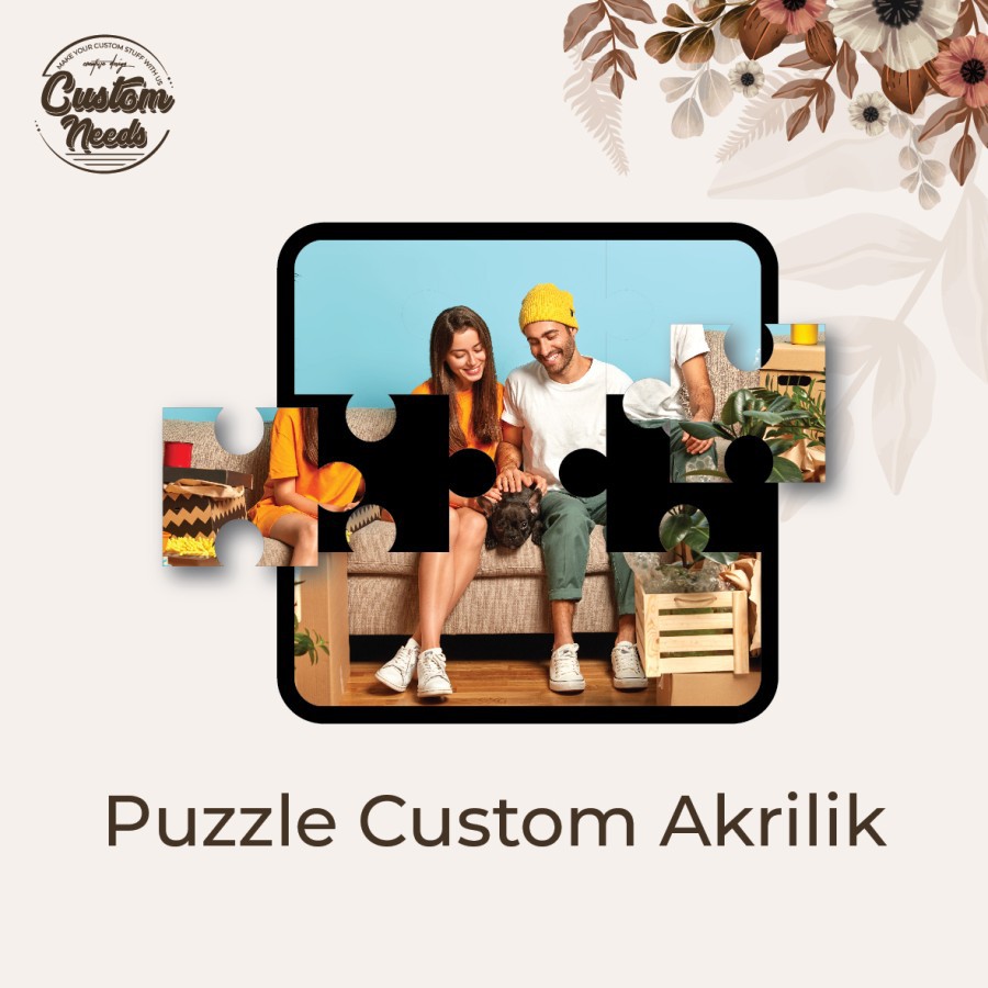 Jual CUSTOM PUZZLE ACRYLIC PERSEGI / AKRILIK PUZZLE PERSEGI 10X10CM ...