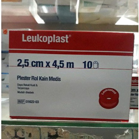 Jual Plester Rol Kain / Plester Leukoplast Rol Kain 2,5CM X 4,5M / Plester Roll | Shopee Indonesia