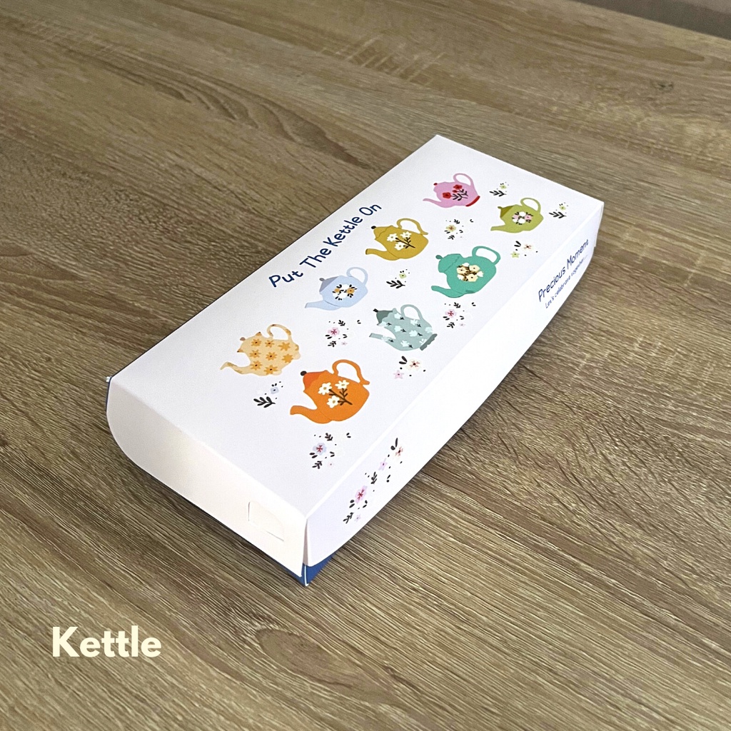 Jual box BROWNIES Korean 23.5 x 10.5 x 5 kotak kue brownis motif dus ...