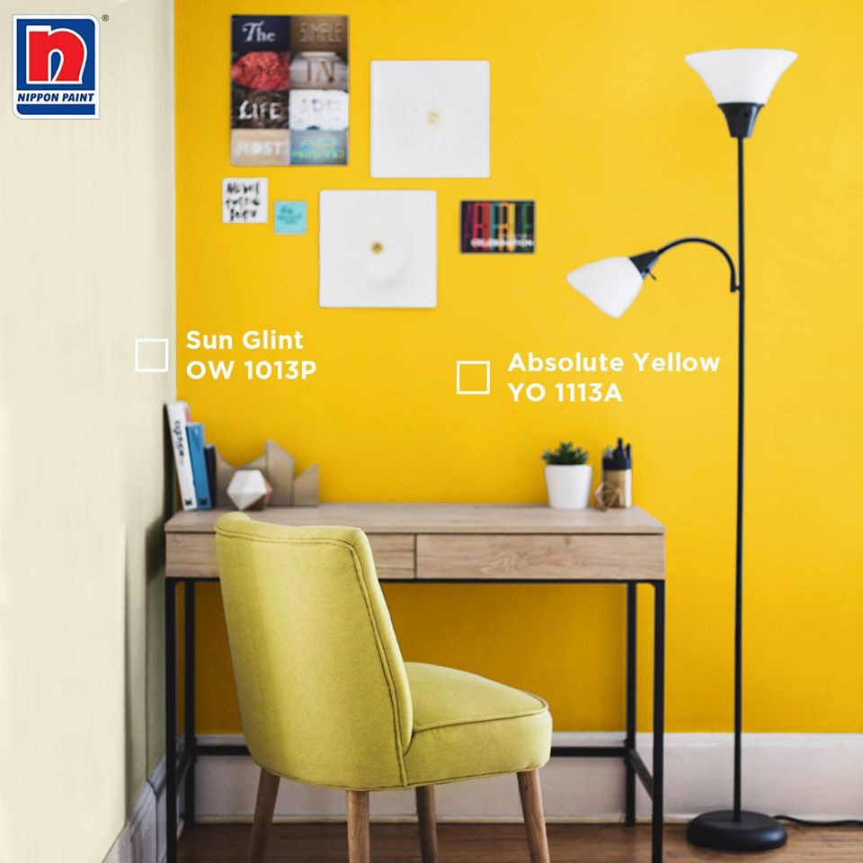 Jual CAT TEMBOK INTERIOR DAN EKSTERIOR NIPPON PAINT - ABSOLUTE YELLOW ...